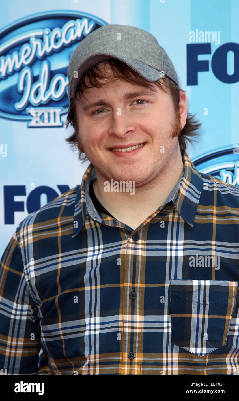 American Idol XIII Grand Finale - Arrivals Featuring: Ben Briley Where ...