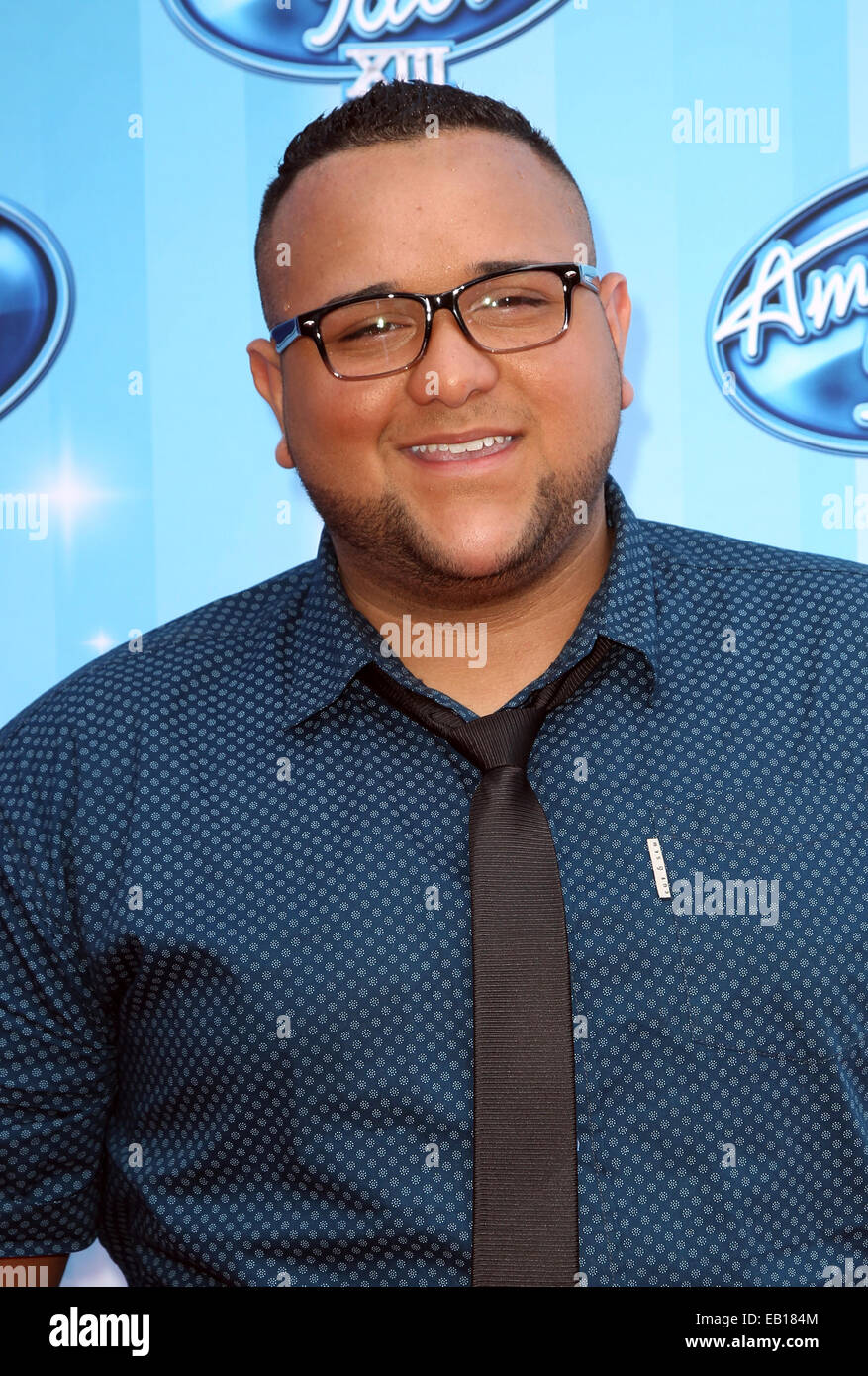 American Idol XIII Grand Finale - Arrivals Featuring: Jeremy Rosado ...