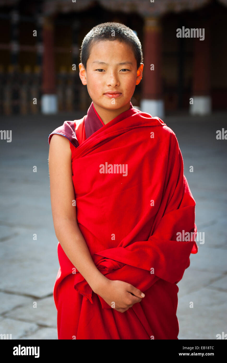 Bhutanese monk hi-res stock photography and images - Alamy