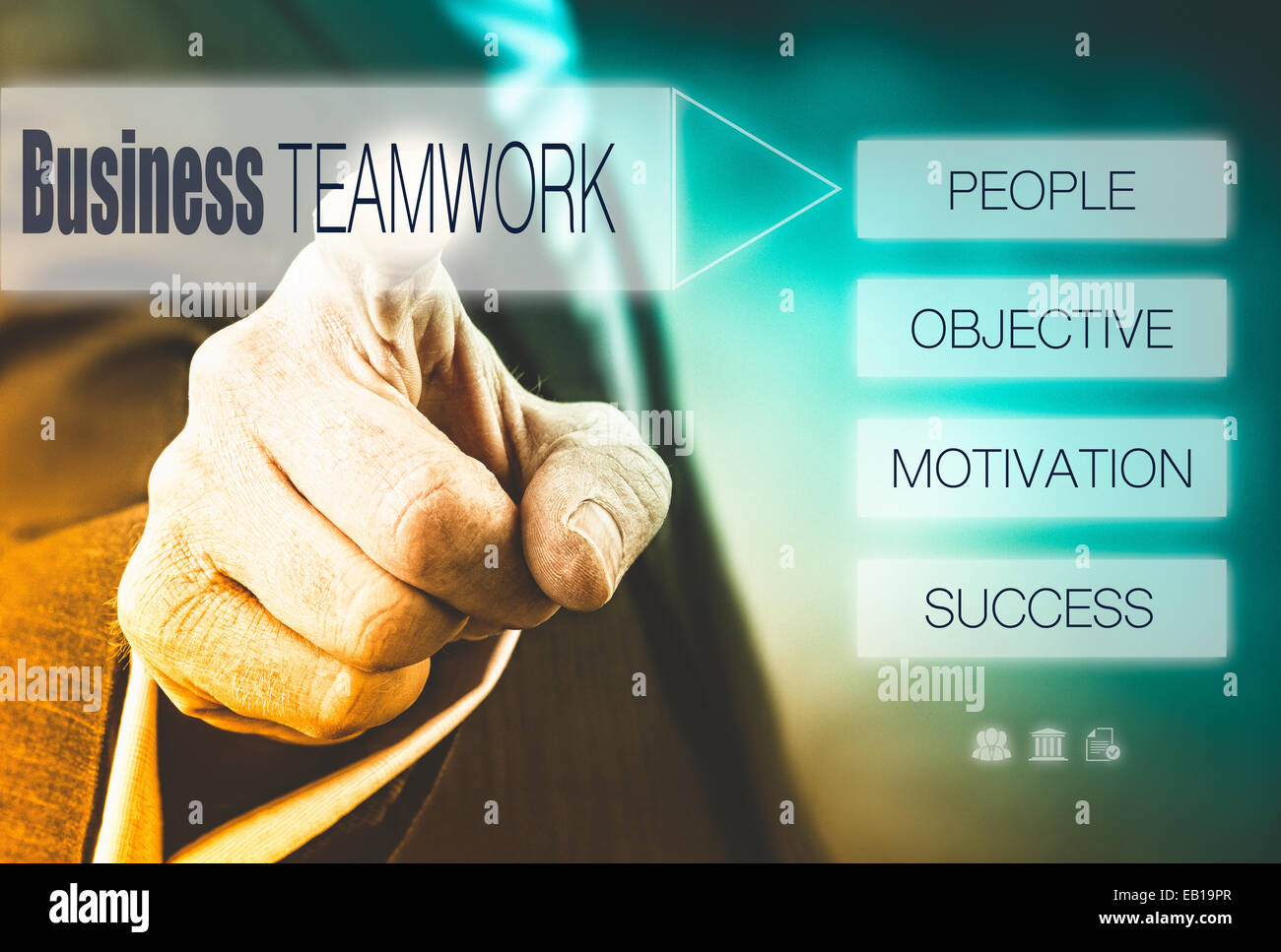 Motivational teamwork hi-res stock photography and images - Alamy
