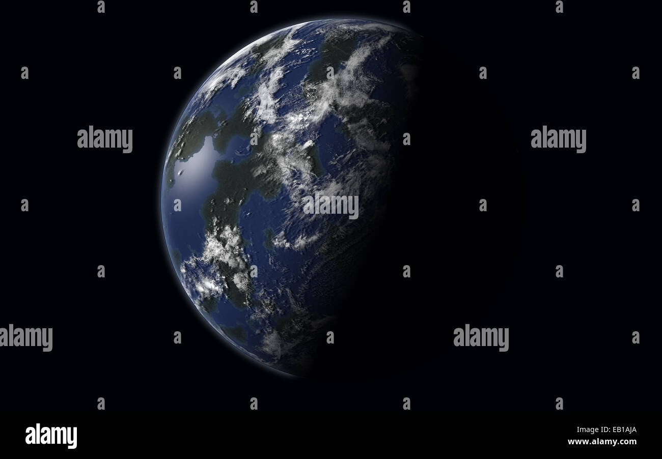 Exoplanet landscape hi-res stock photography and images - Alamy