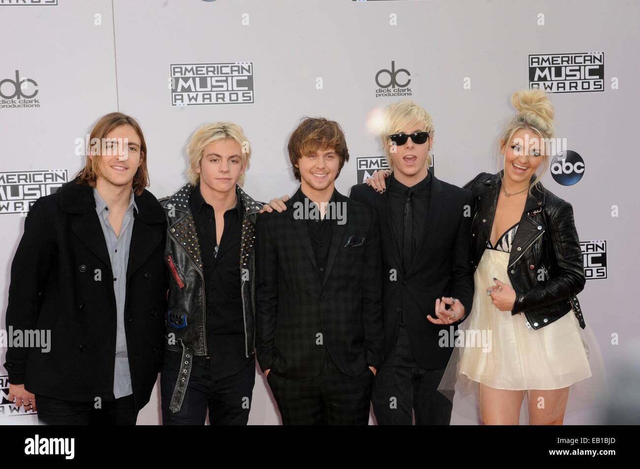 Los Angeles, CA, USA. 23rd Nov, 2014. Ross Lynch, Riker Lynch, Rocky ...