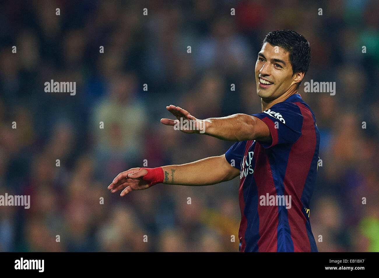Luis Suarez (FC Barcelona), during La Liga soccer match between FC ...