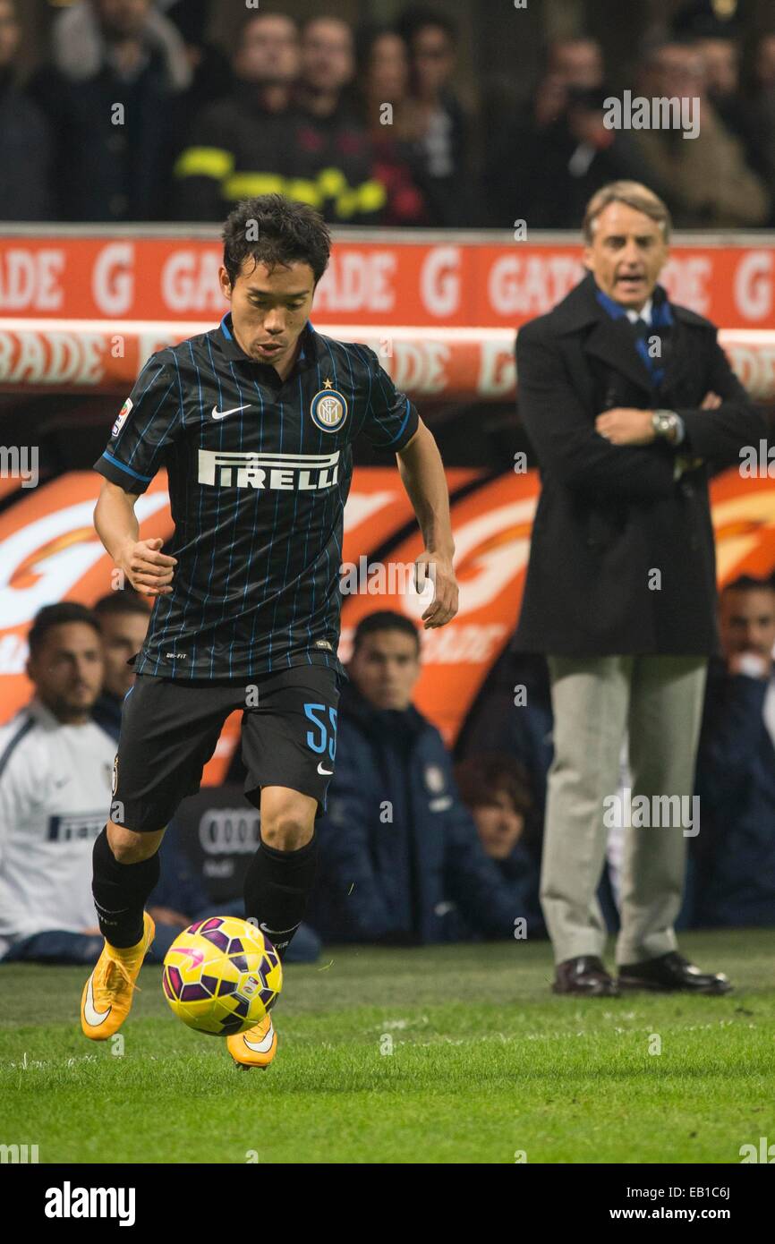 Yuto Nagatomo (Inter), NOVEMBER 23, 2014 - Football / Soccer : Italian ...