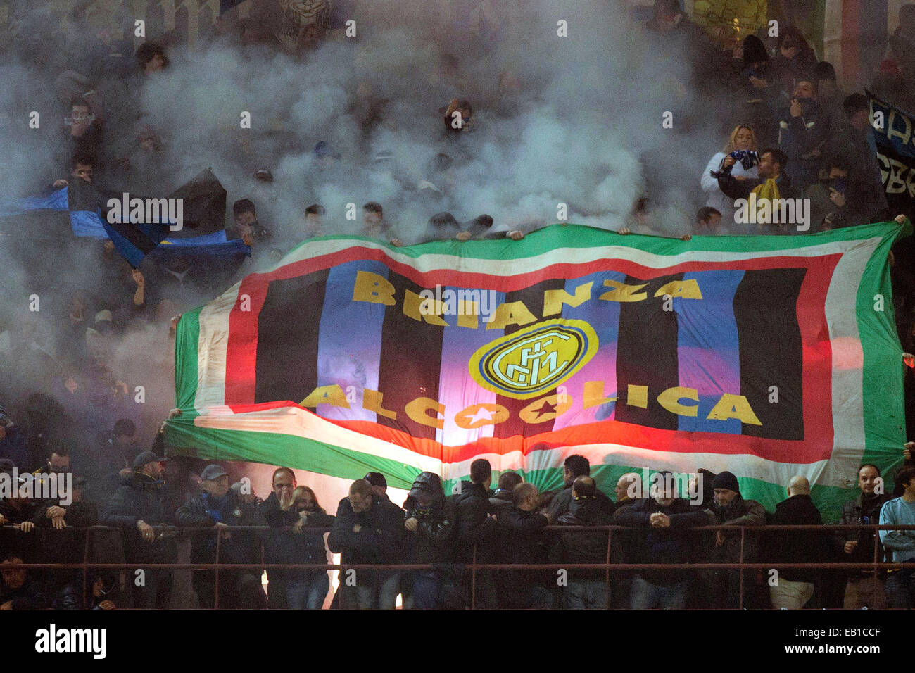 Inter fans, NOVEMBER 23, 2014 - Football / Soccer : Italian "Serie A ...