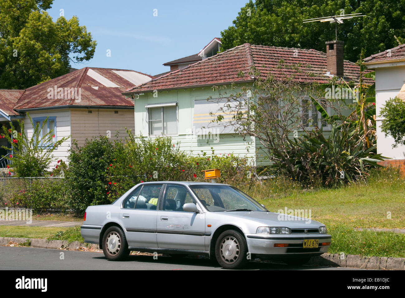 traditional australian weatherboard home in merrylands a suburb of ...
