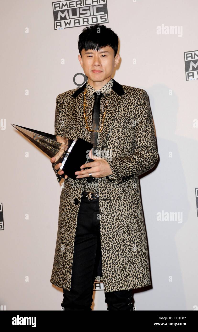 Los Angeles, CA, USA. 23rd Nov, 2014. Jason Zhang Jie in the press room ...