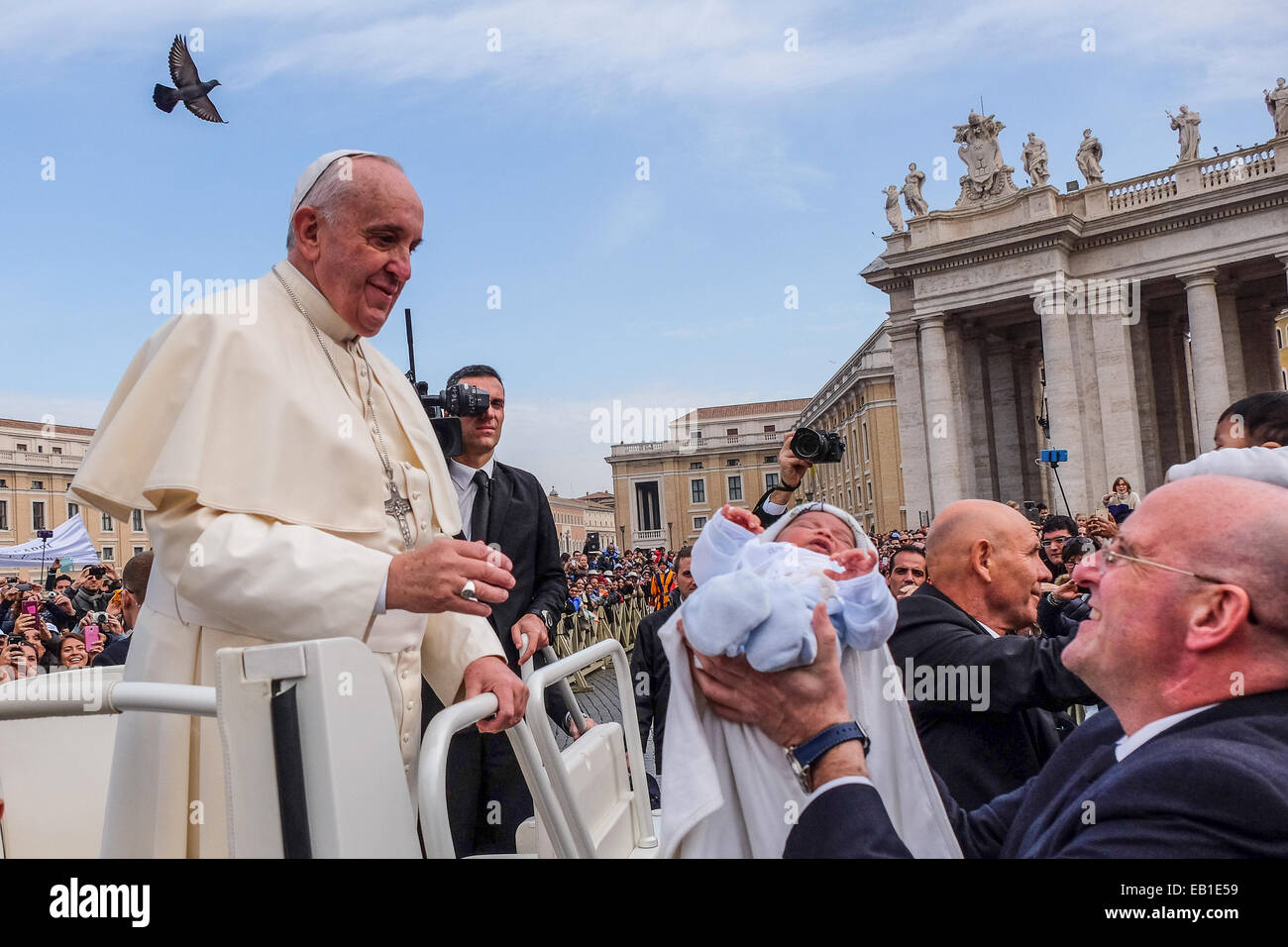 Vatican City. 23rd Nov, 2014. Pope Francis declares six new saints ...