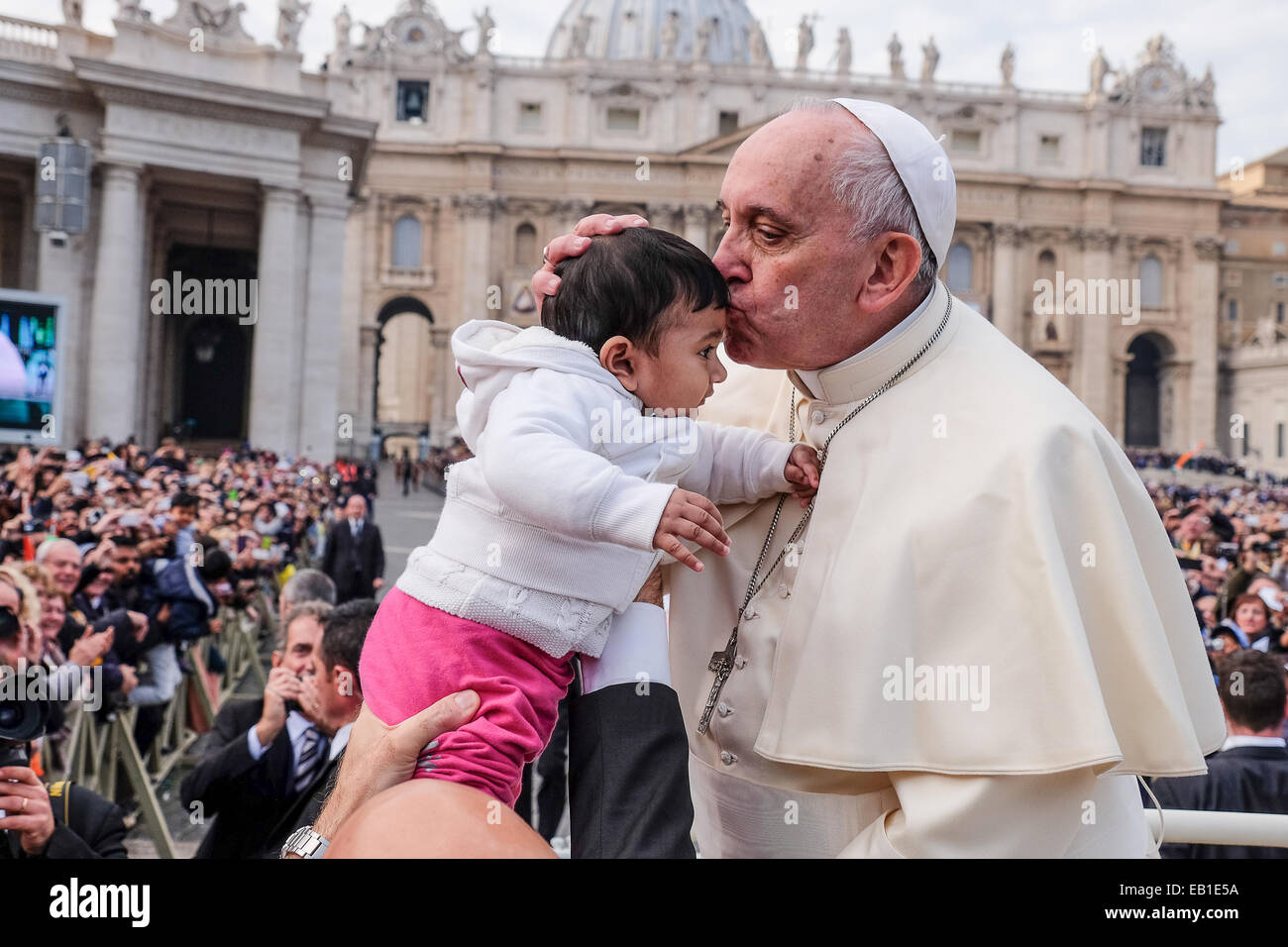 Vatican City. 23rd Nov, 2014. Pope Francis declares six new saints ...