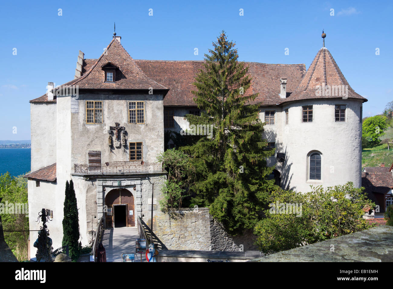 Burg Meersburg, Old Castle, Meersburg, Lake Constance, Baden ...