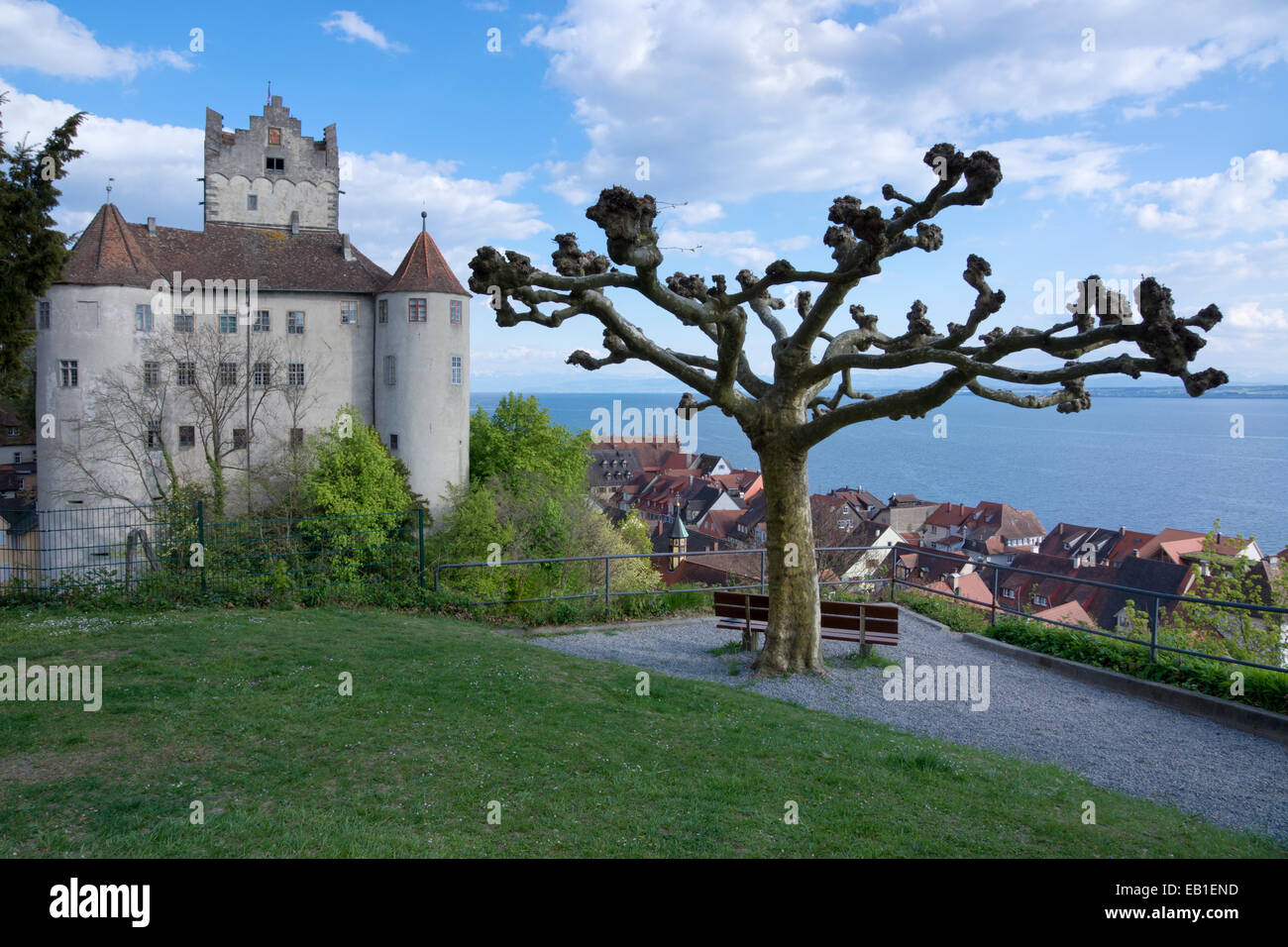 Burg Meersburg, Old Castle, Meersburg, Lake Constance, Baden ...