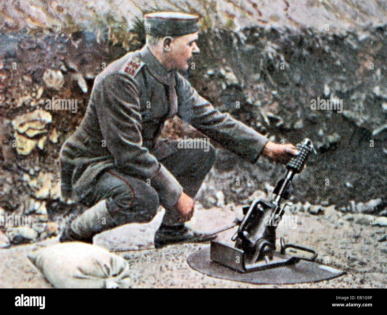 Grabenkrieg weltkrieg hi-res stock photography and images - Alamy