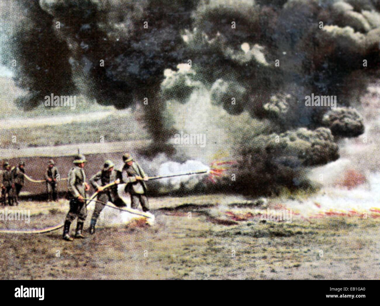 German flamethrowers wwi hi-res stock photography and images - Alamy