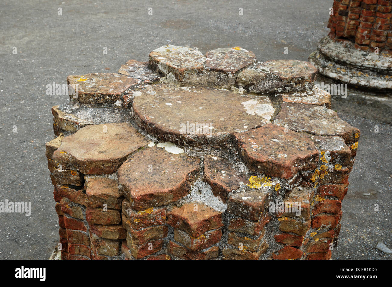Column brick hi-res stock photography and images - Alamy