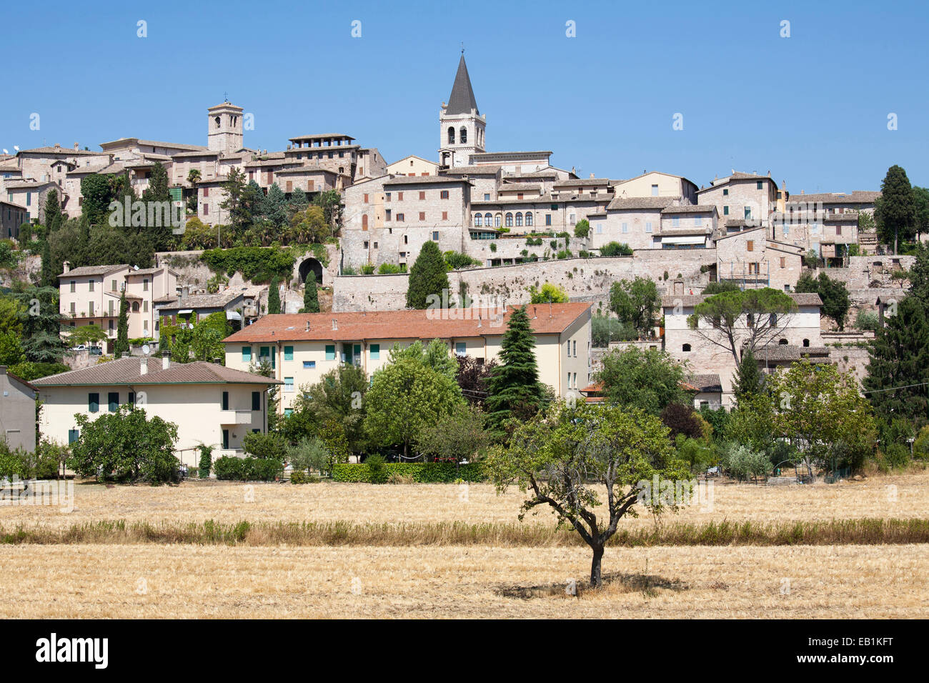 Panorama spello umbria italy hi-res stock photography and images - Alamy