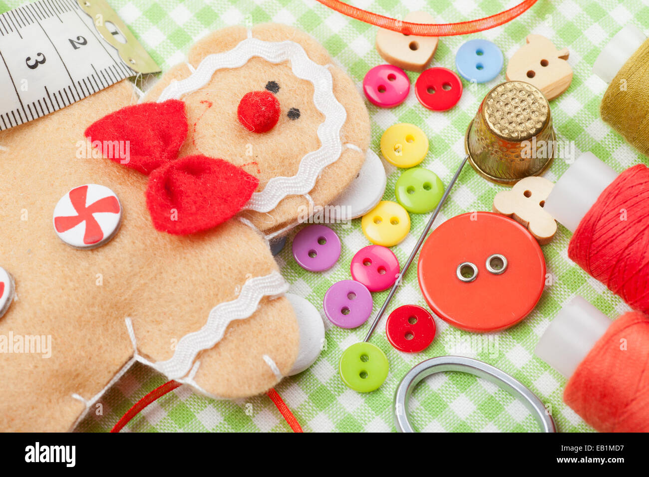 Gingerbread man toy hi-res stock photography and images - Alamy