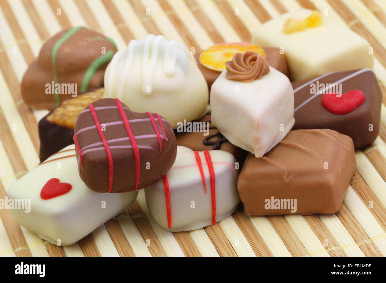 Soft chocolates hi-res stock photography and images - Alamy