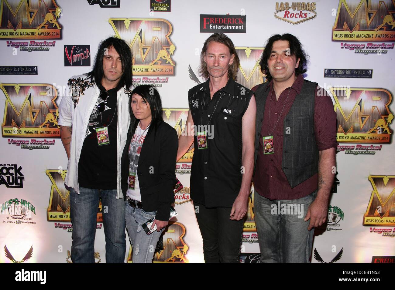 Las Vegas, NV, USA. 23rd Nov, 2014. Mariano “Mars” Marcos, Karly Jewell ...