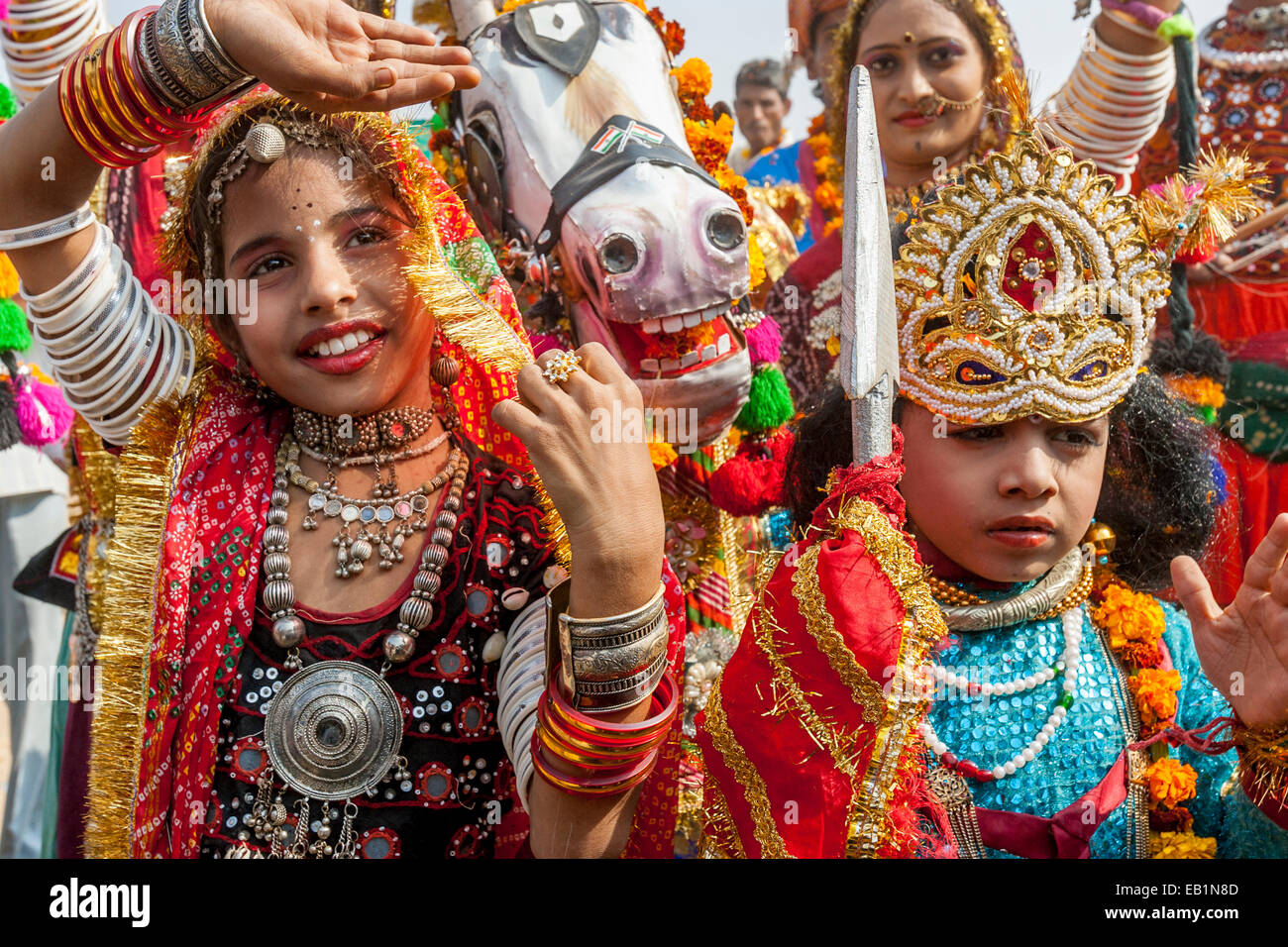 Pushkar festivals in rajasthan hi-res stock photography and images - Alamy