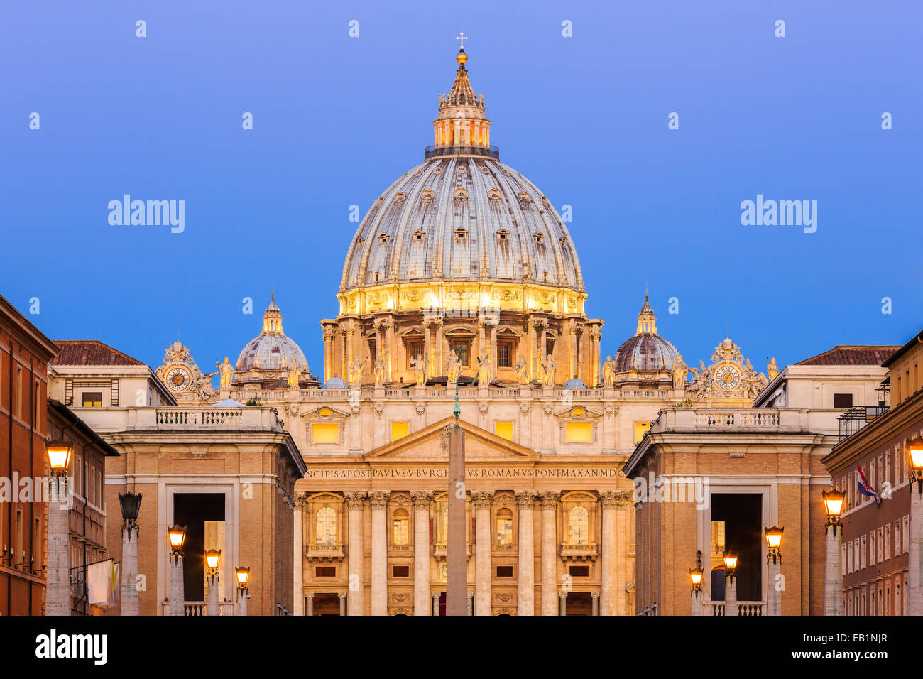 Night vatican rome italy hi-res stock photography and images - Alamy