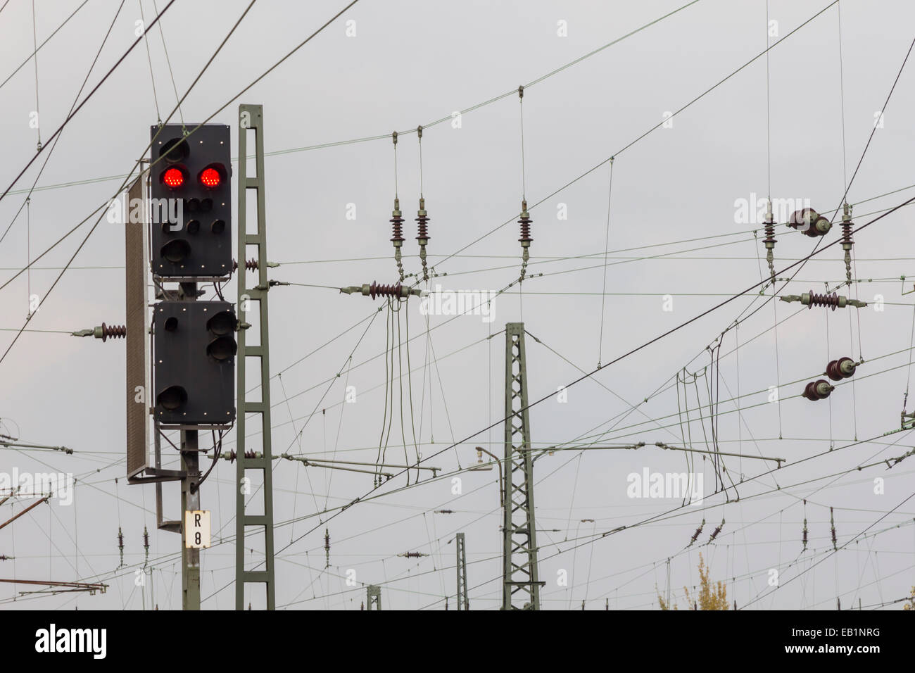 Railway signal germany hi-res stock photography and images - Alamy