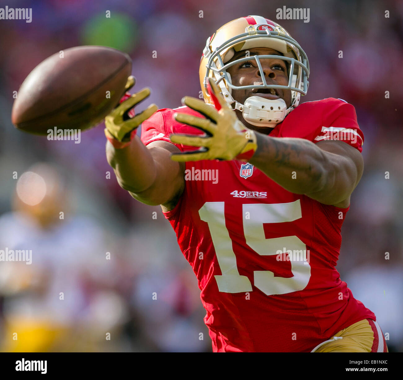 San Francisco, CA. 23rd Nov, 2014. San Francisco 49ers wide receiver ...