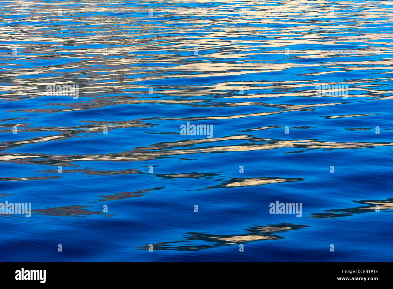 Blue Water Surface