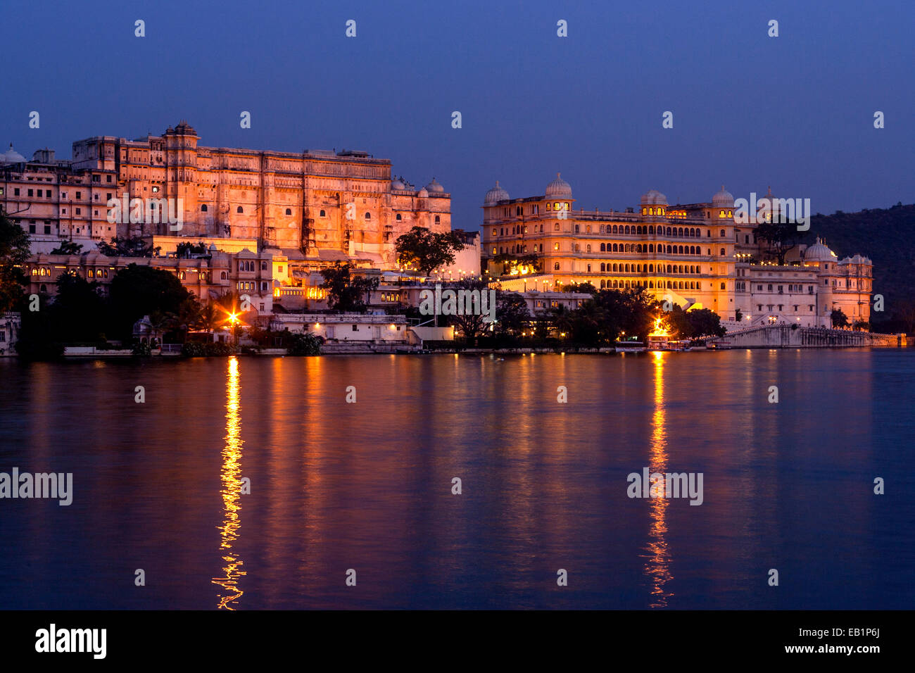 The City Palace Complex, Udaipur, Rajasthan, India Stock Photo - Alamy
