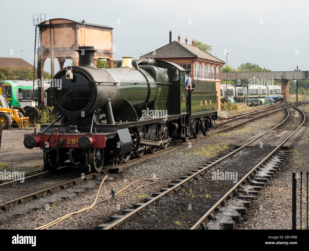 Vintage Steam Locomotive 2857 Severn Stock Photos & Vintage Steam ...