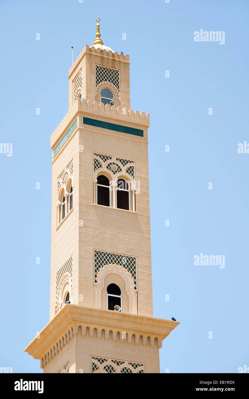 Blue mosque muscat oman middle hi-res stock photography and images - Alamy