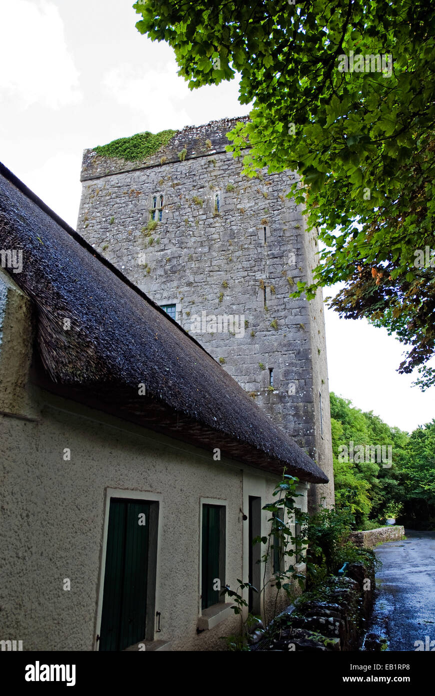 THOOR BALLYLEE, BALLYLEE CASTLE, NORMAN TOWER HOUSE, HOME OF POET ...
