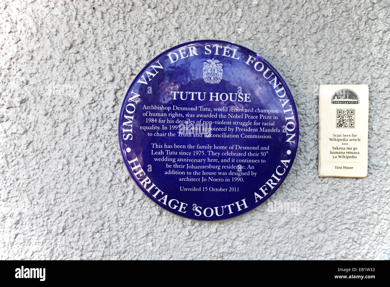Desmond tutu hi-res stock photography and images - Alamy