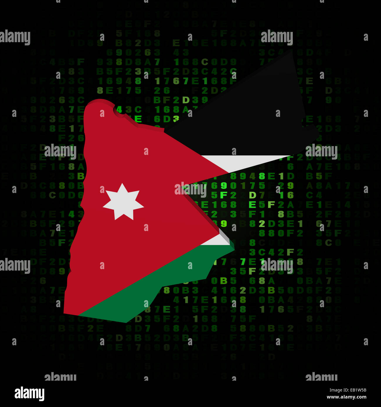 Jordan map hi-res stock photography and images - Alamy