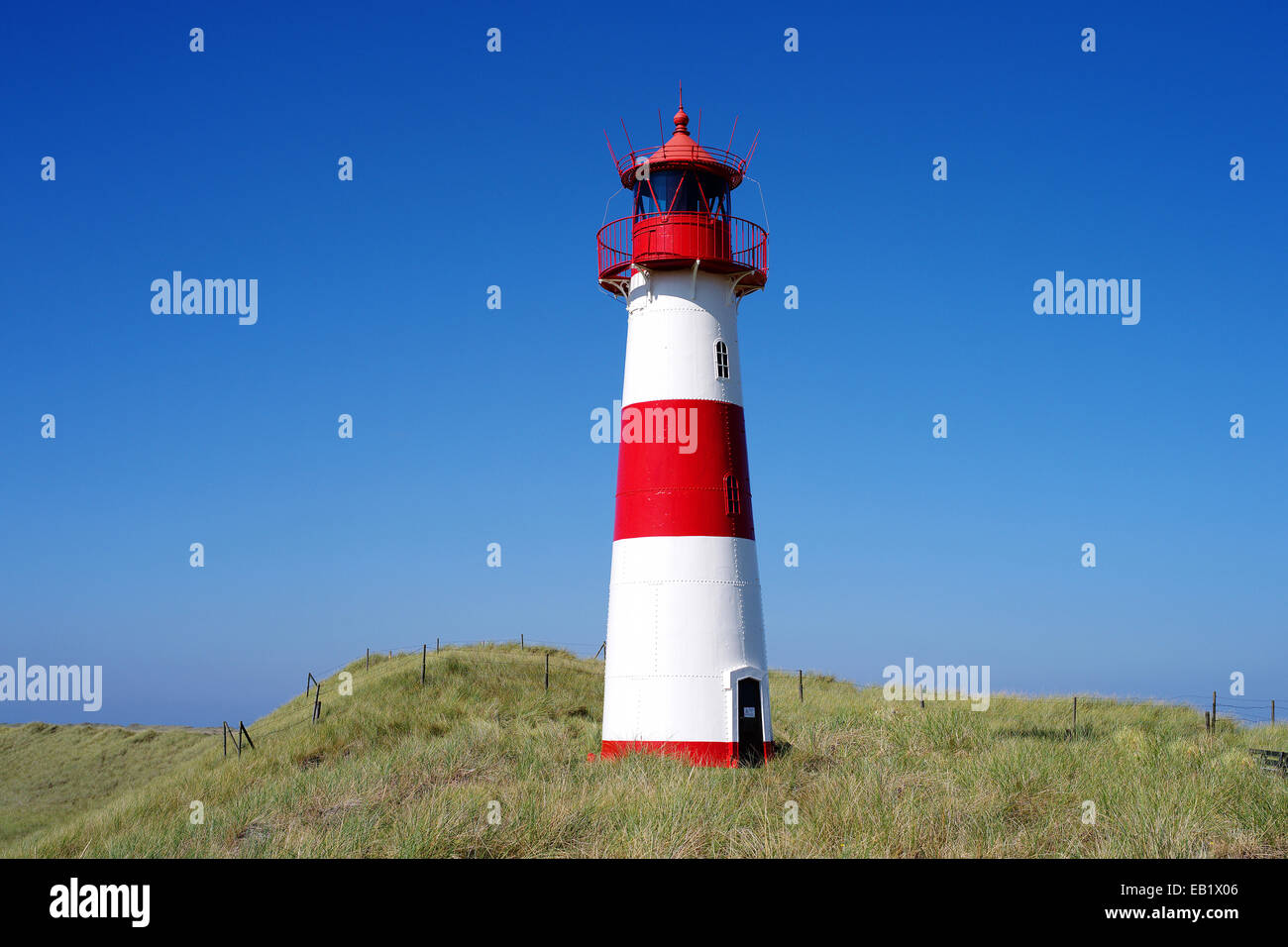 The Lighthouse in the North from Sylt, Schleswig-Holstein, Germany ...