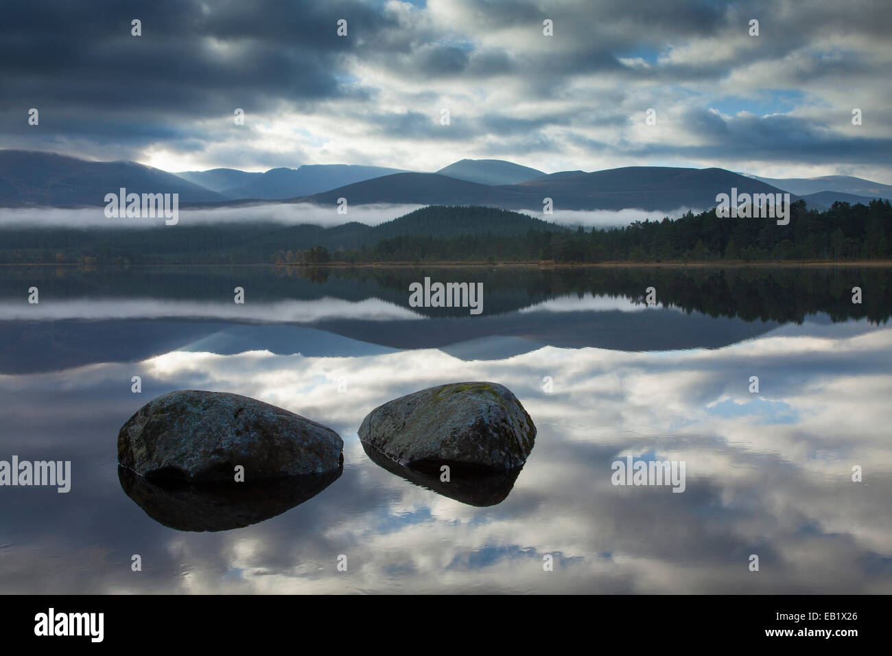 Loch Morlich and Rothiemurchus Forest, Cairngorms National Park ...