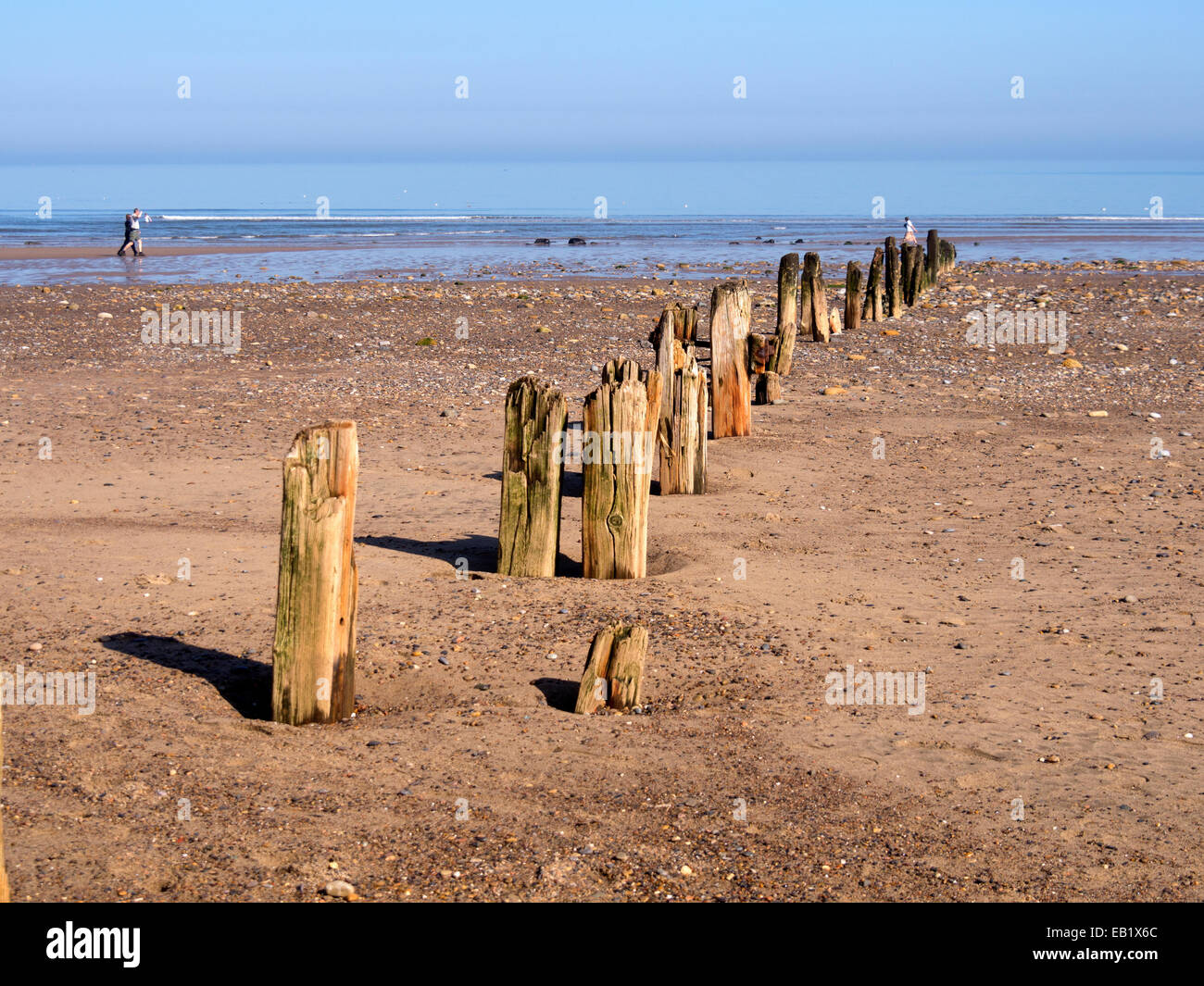 Beach at Sandsend,Yorkshire coast, Britain Stock Photo - Alamy
