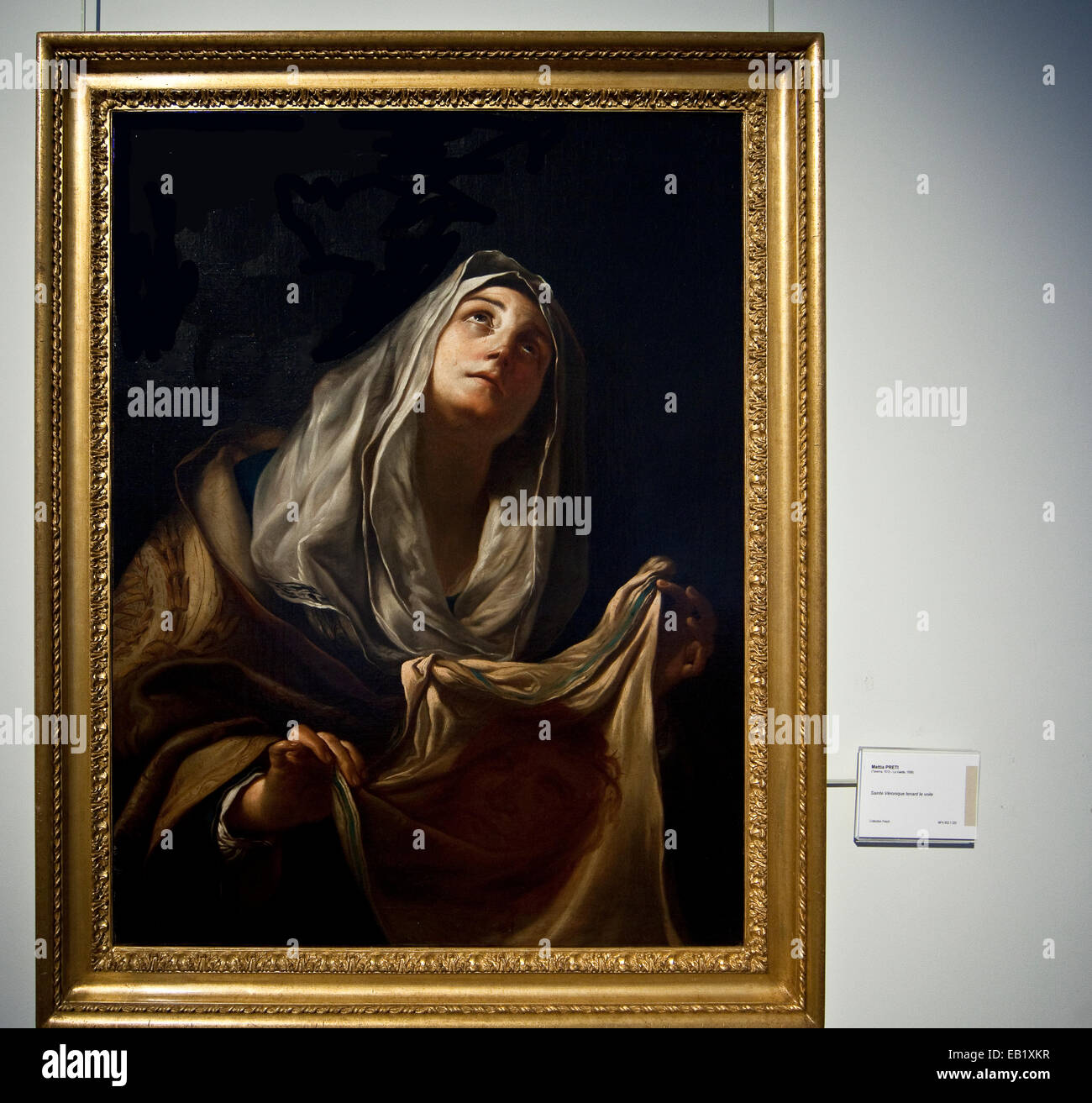 Mattia Preti (1613-1699) : Saint Veronica with the Veil Stock Photo - Alamy