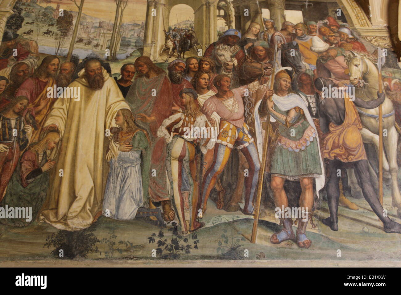 Abbey of monte oliveto hi-res stock photography and images - Alamy