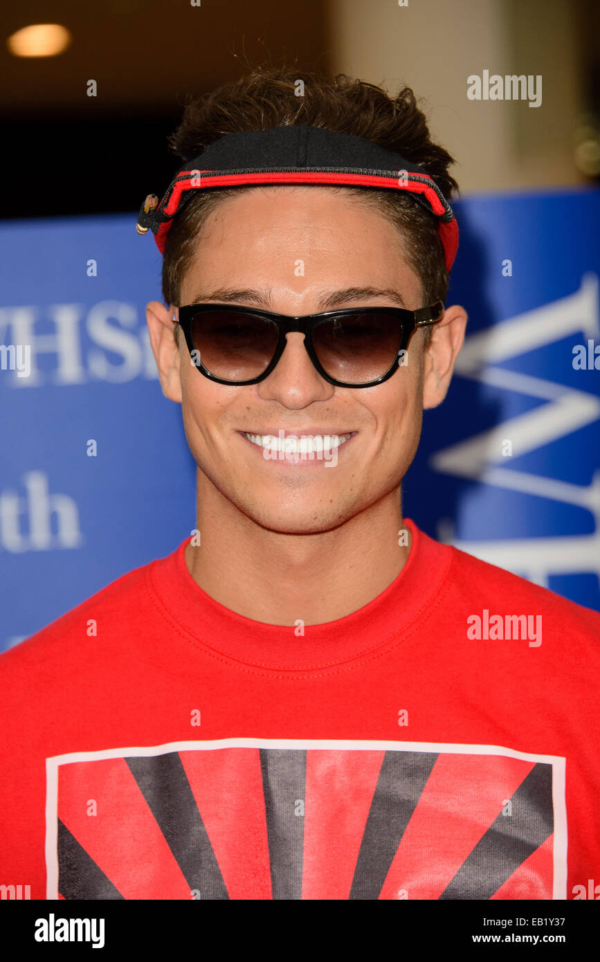 Former Towie Star Joey Essex Signs Copies Of His Debut Book Being Reem At The Lakeside
