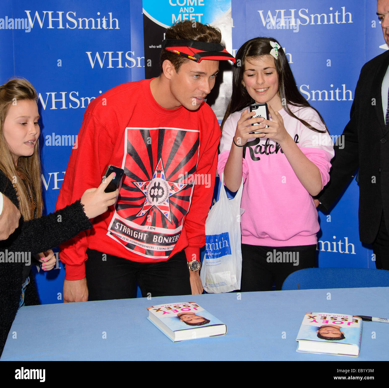 Former TOWIE star Joey Essex signs copies of his debut book 'Being Reem ...