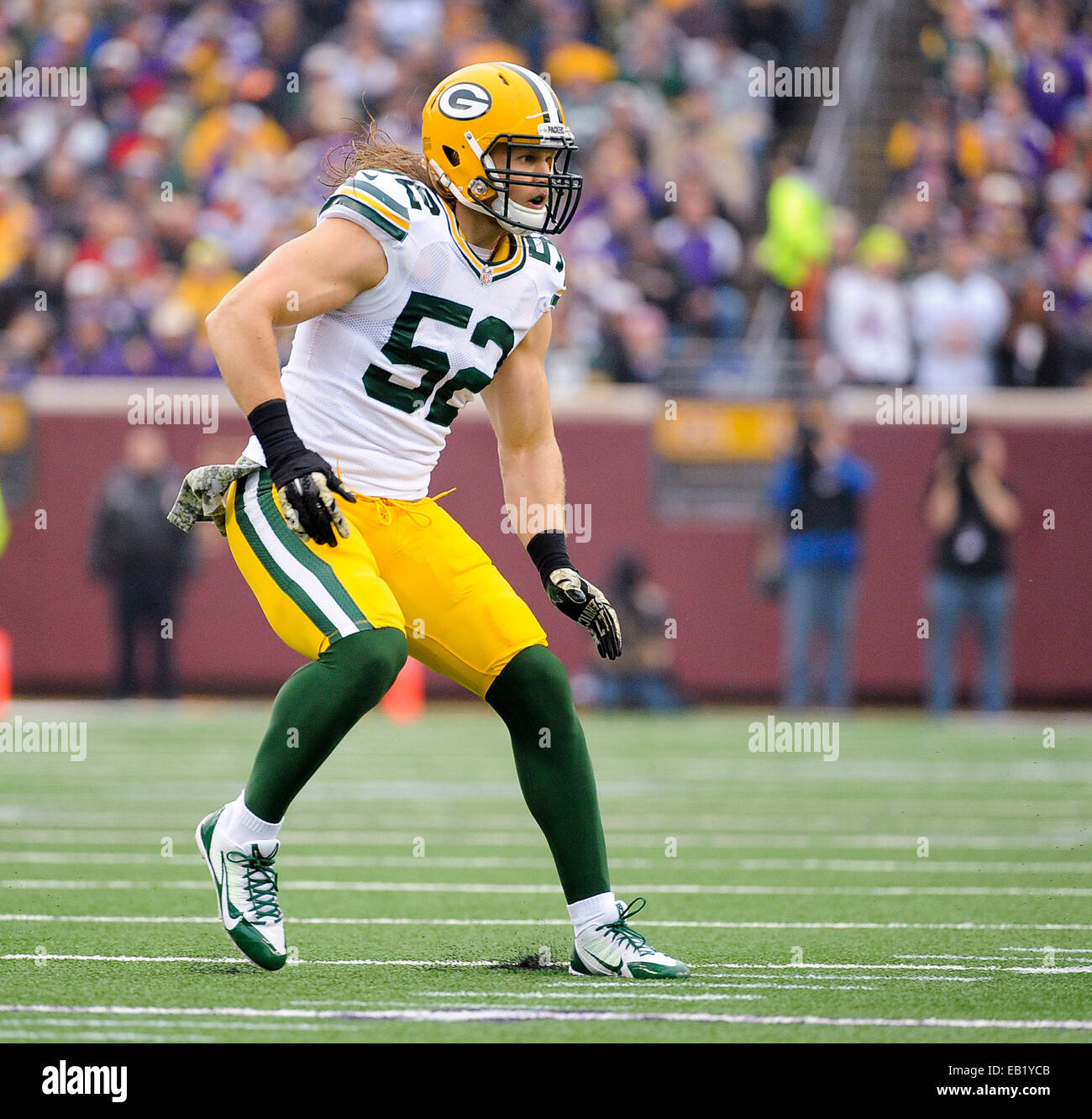 Minneapolis, MN, USA. 23rd Nov, 2014. Green Bay Packers outside ...