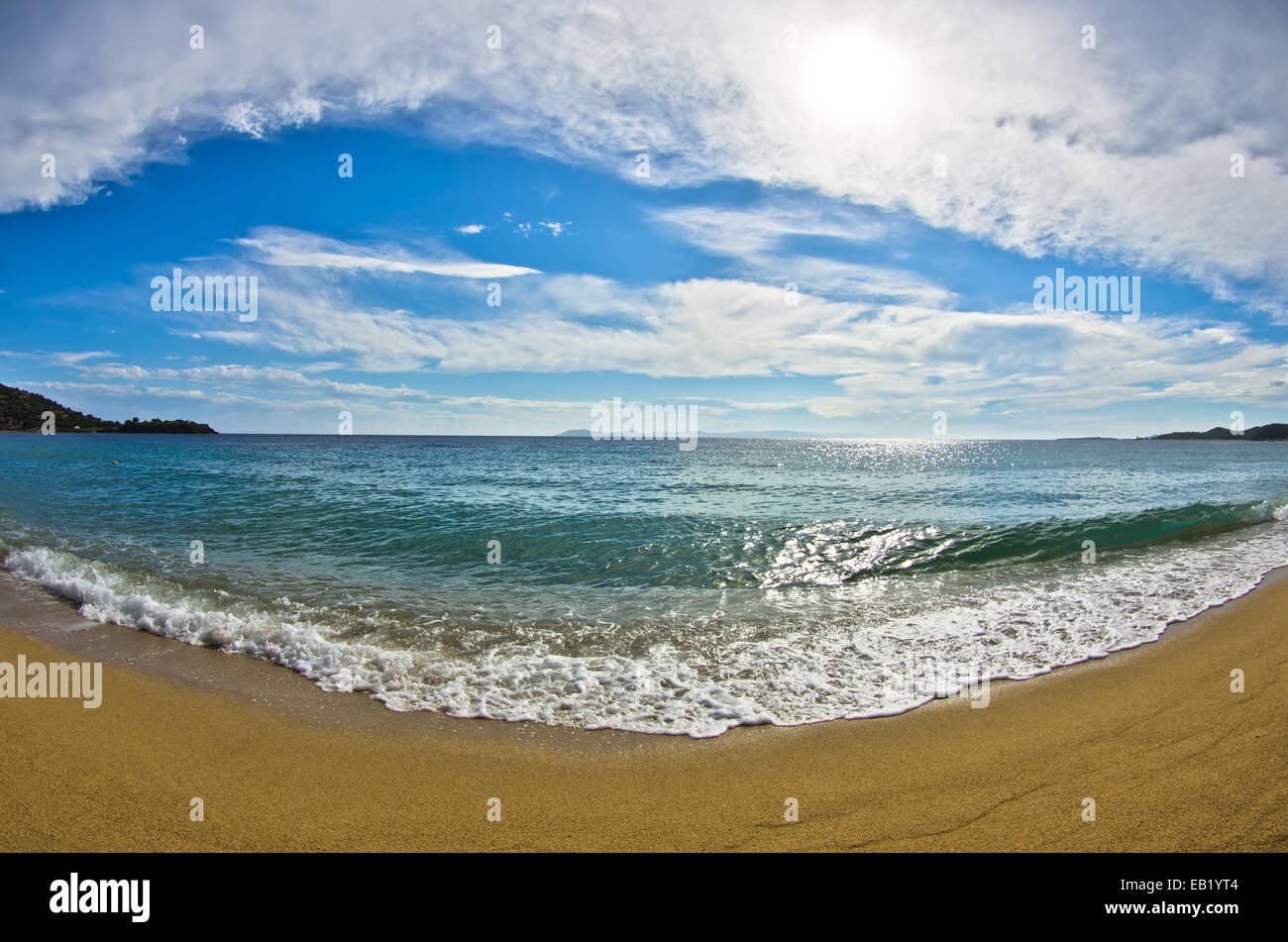 Toroni beach hi-res stock photography and images - Alamy
