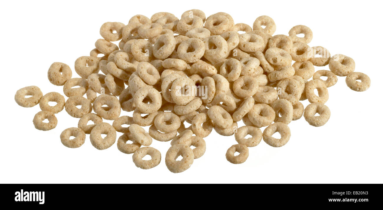 Cheerios cereal background Cut Out Stock Images & Pictures - Alamy