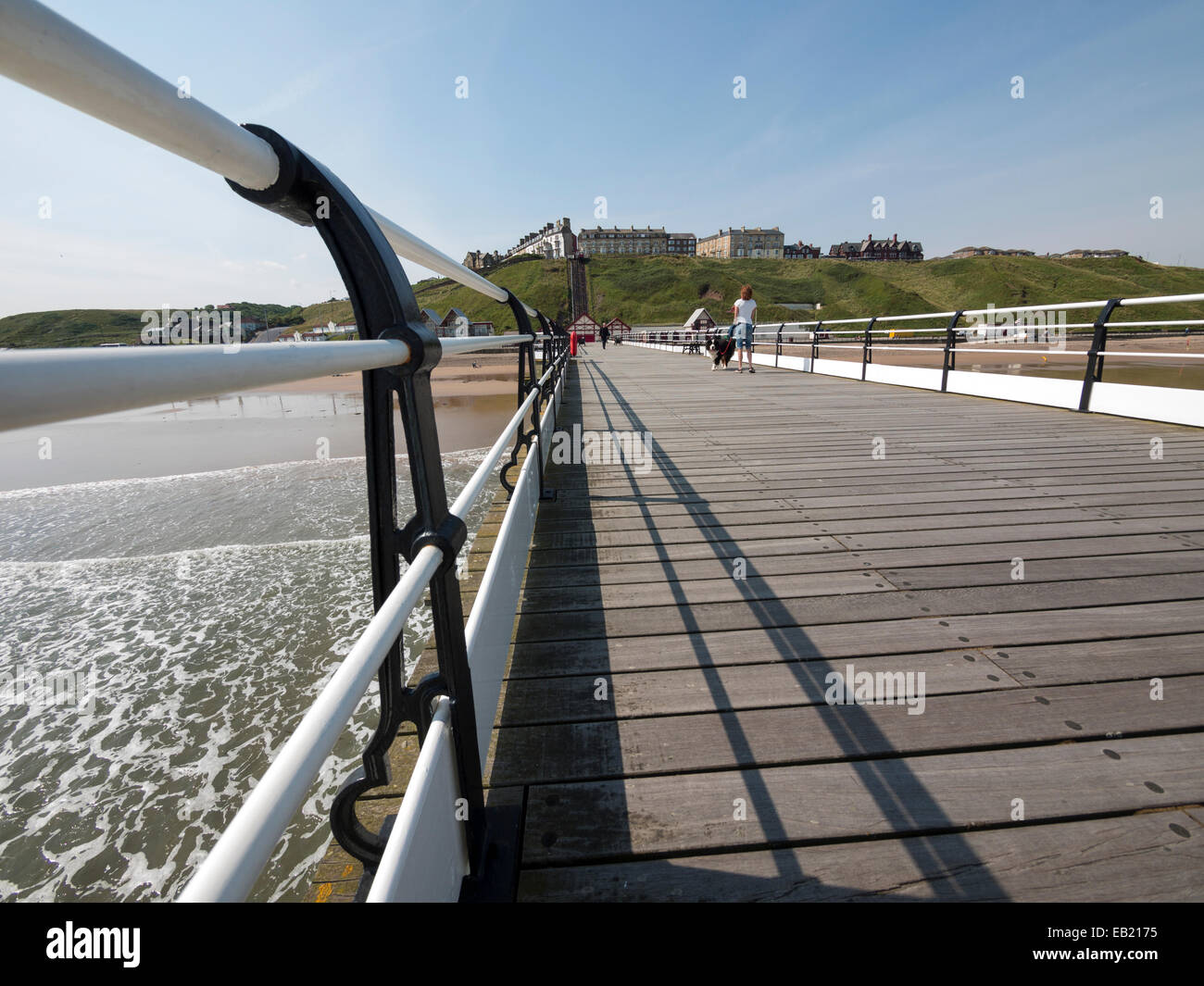 the pier, Saltburn, North Yorkshire coast, britain Stock Photo - Alamy