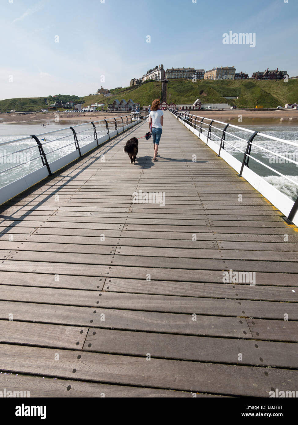 the pier, Saltburn, North Yorkshire coast, britain Stock Photo - Alamy