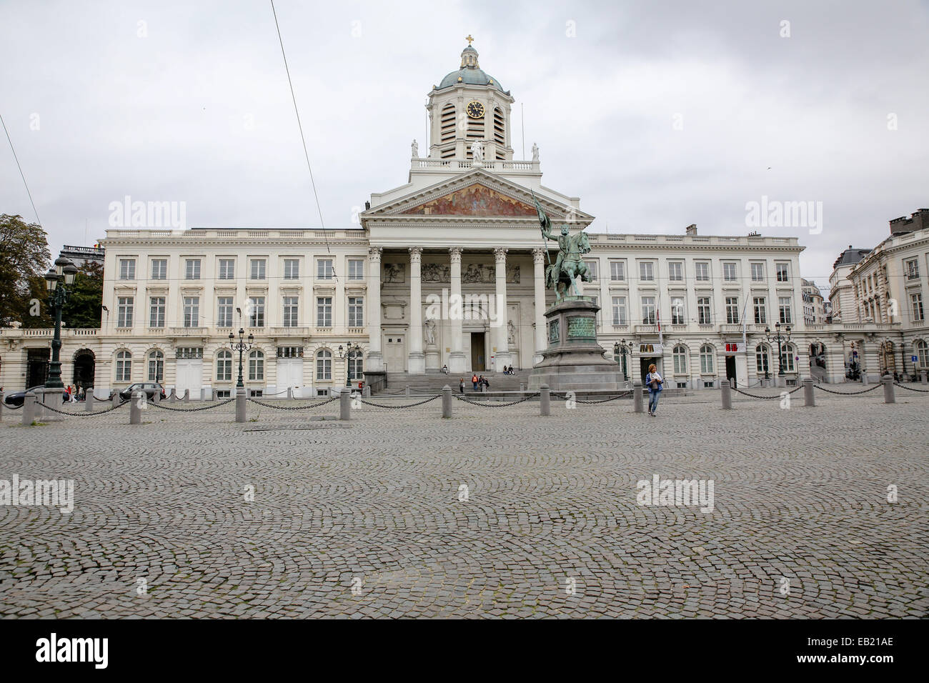 Brussels Royal Square Stock Photo - Alamy