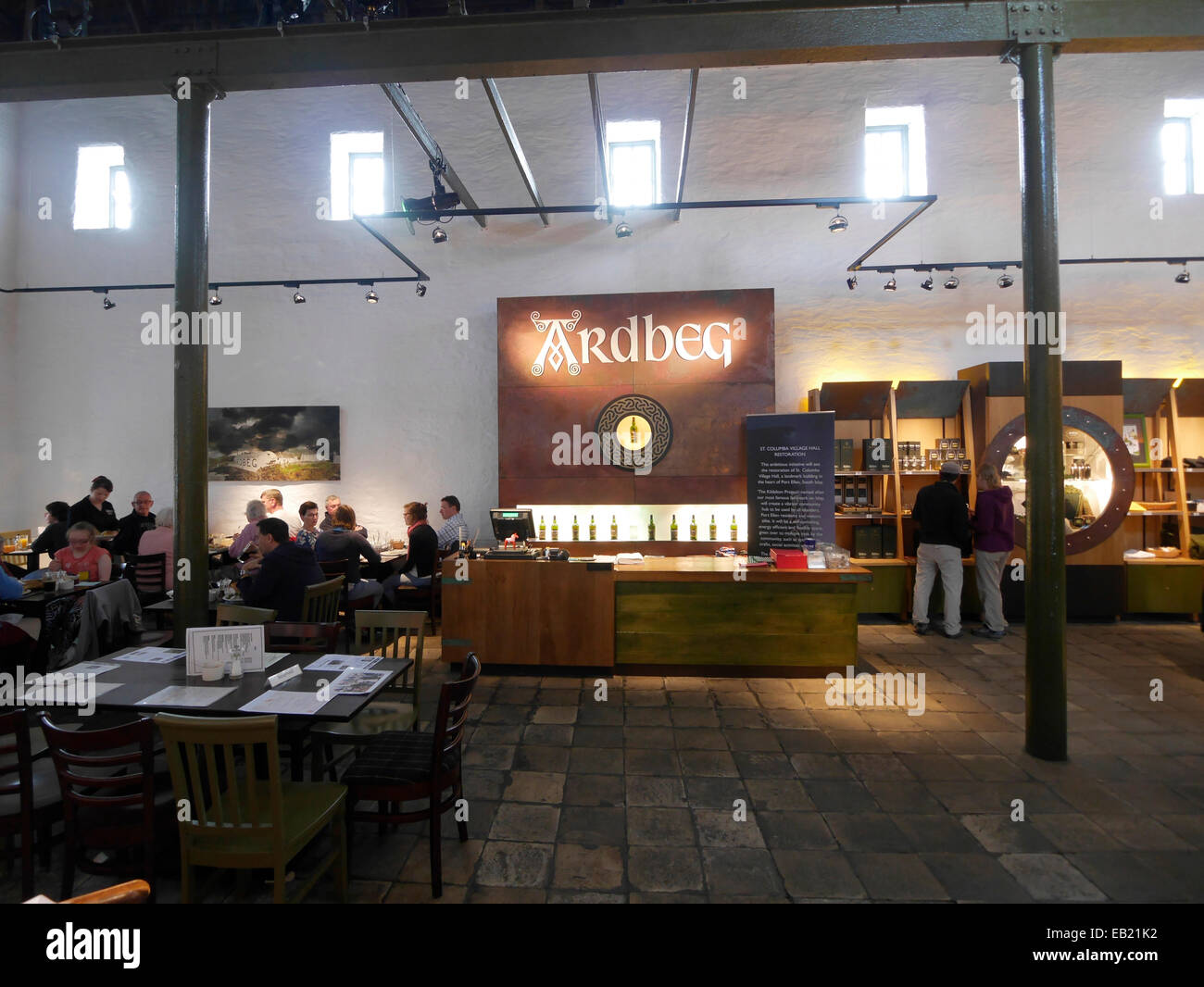 Ardbeg distillery cafe hi-res stock photography and images - Alamy