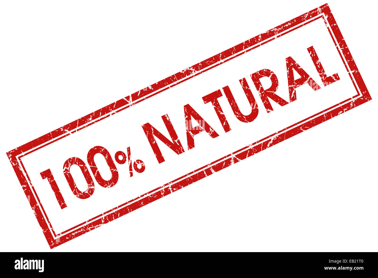 100% natural red square stamp Stock Photo - Alamy