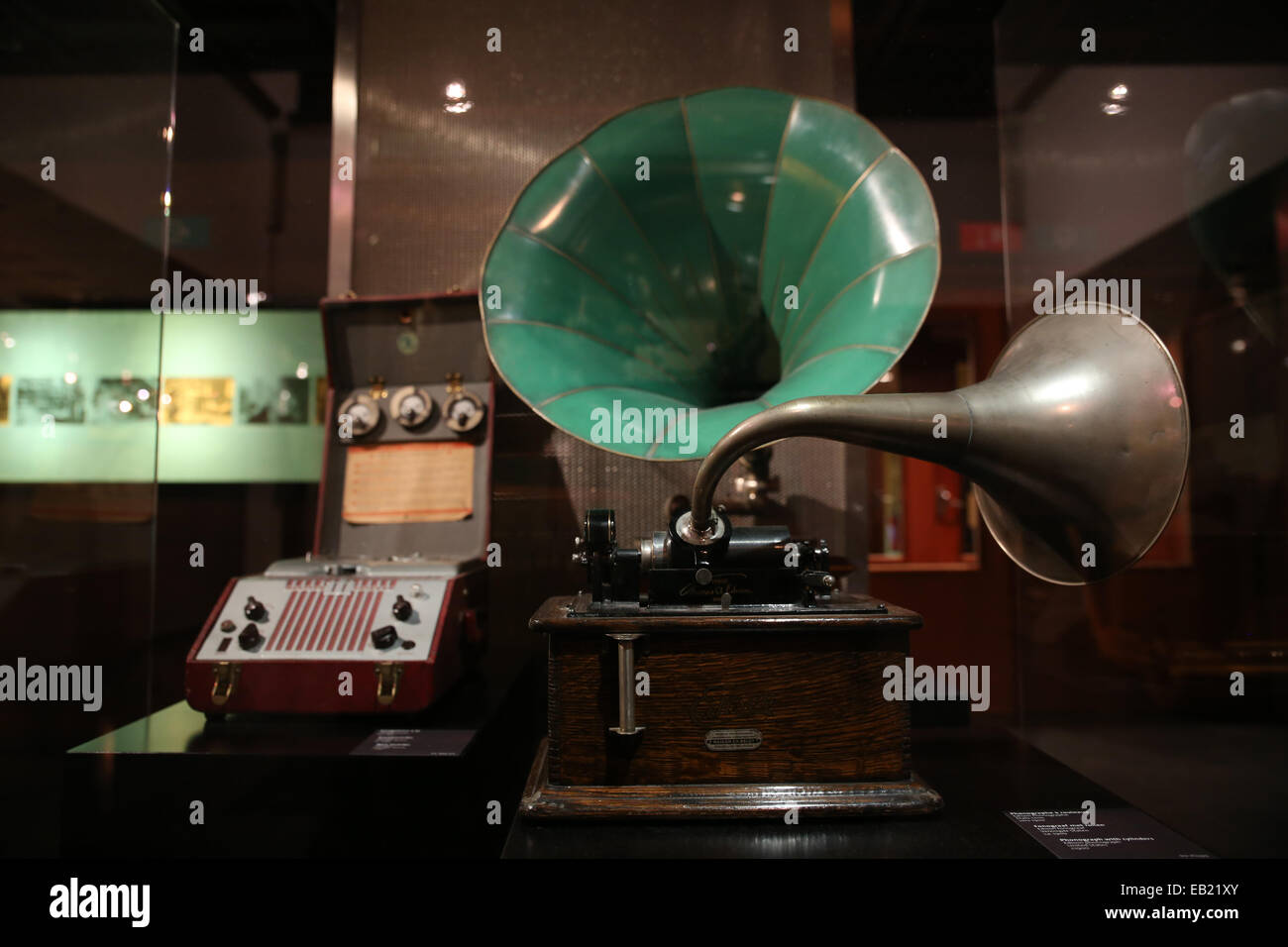 phonograph vintage music record player Stock Photo - Alamy