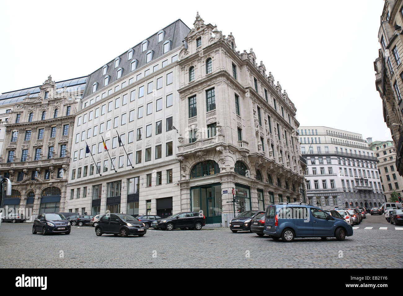 brussels car traffic Stock Photo - Alamy